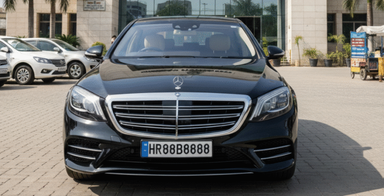India Costliest Number Plate HR88B8888 Sold For ₹1.17 Crore