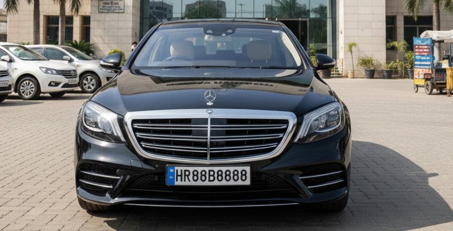 India Costliest Number Plate HR88B8888 Sold For ₹1.17 Crore