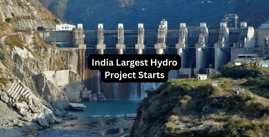 India Largest Hydro Project Starts 2000MW Subansiri Dam