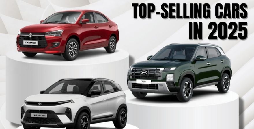 Top Selling Cars in India 2025 दिसंबर की बेस्टसेलर कारें
